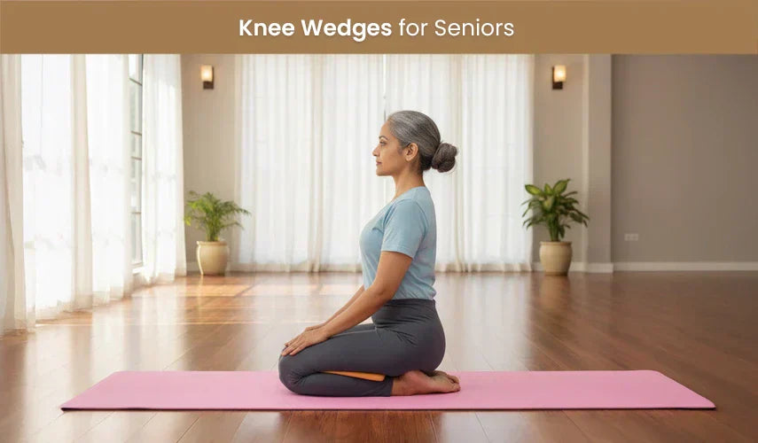 Knee Wedges for Seniors | Gentle Yoga Poses & Key Benefits