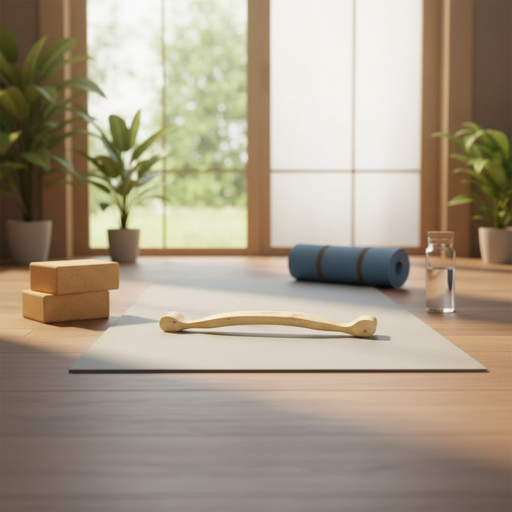 Wooden Yoga Curvature Plank for Posture Correction - MeFree
